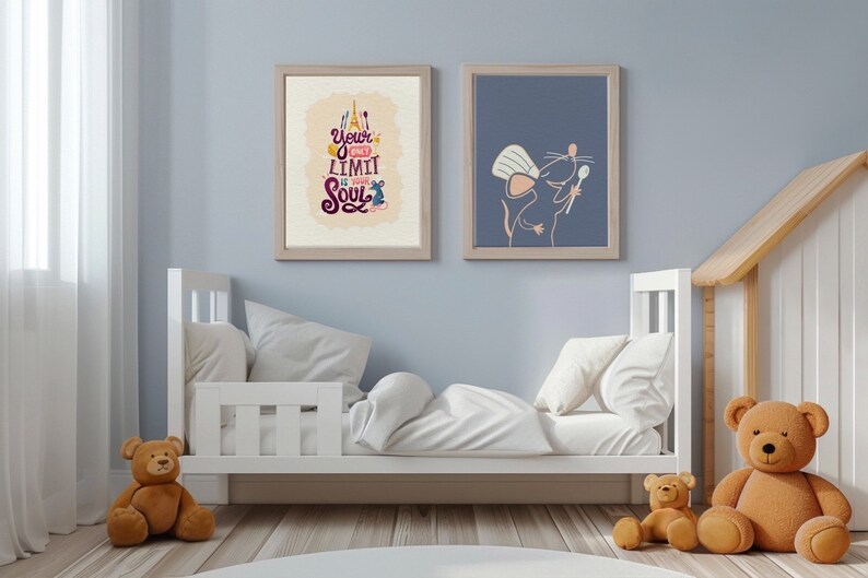 Ratatouille Movie Art Print Pixar Kitchen Decor Chef Remy Wall Art - Etsy