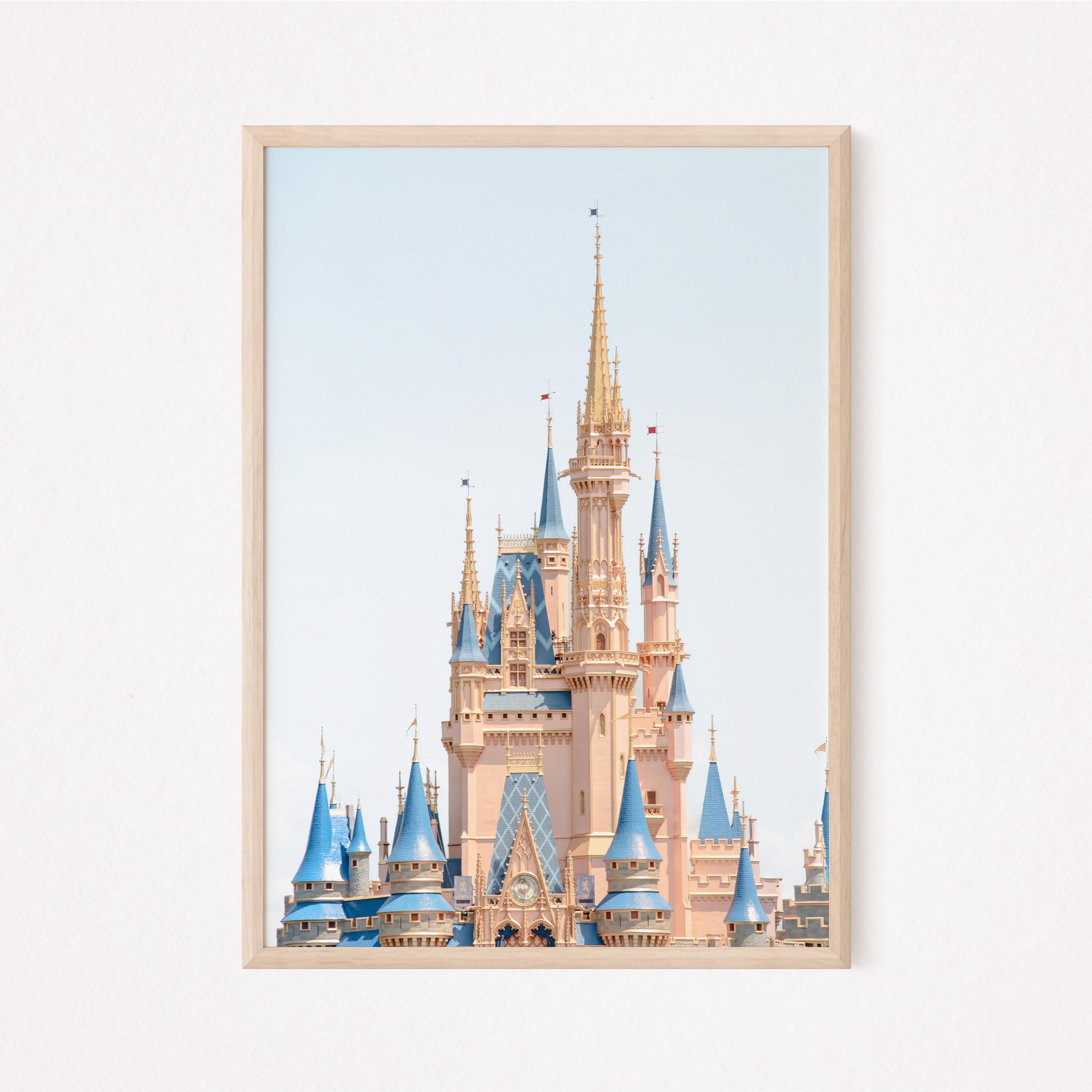 Cinderella Disney Princess Castle, Walt Disney World Magic Kingdom ...