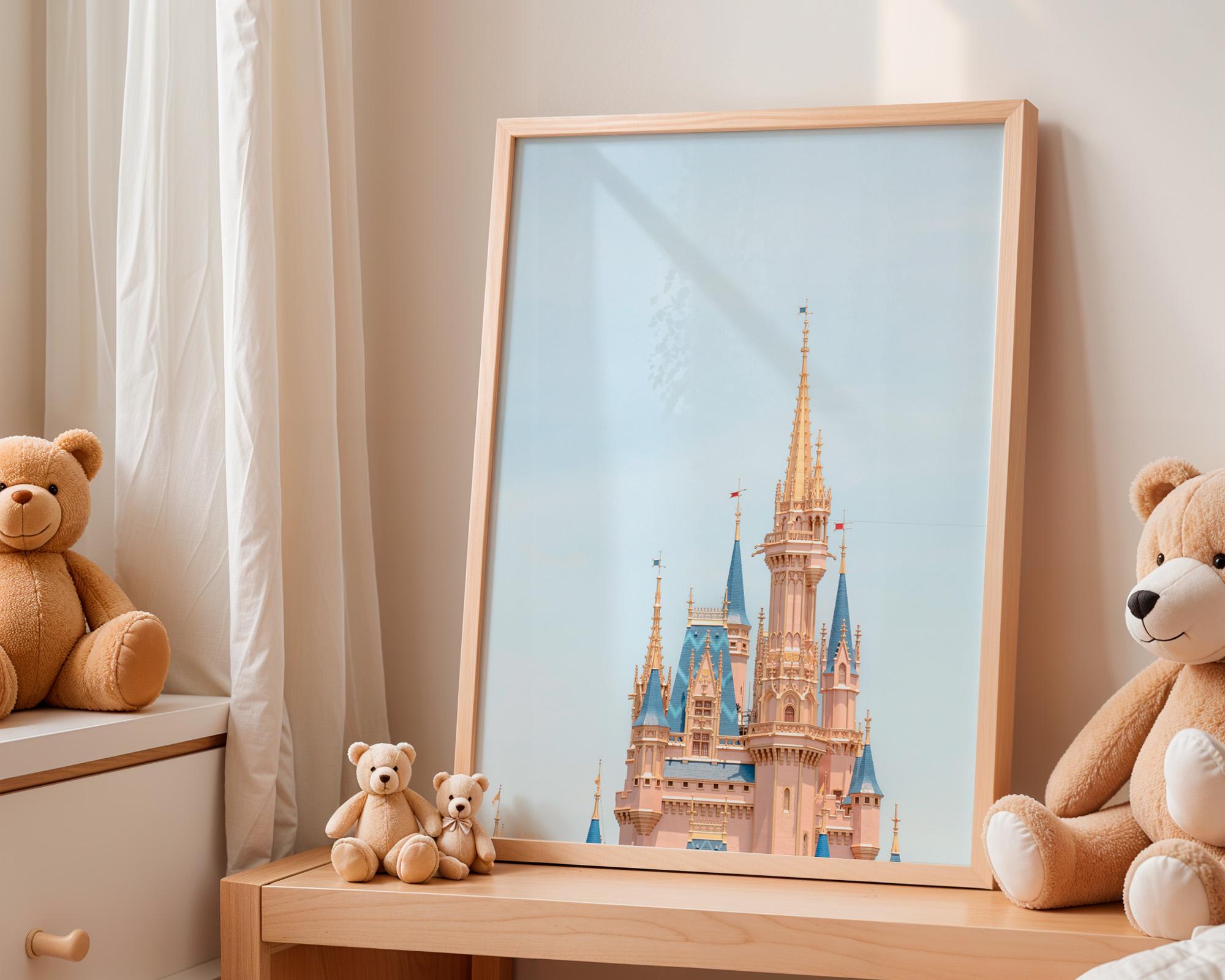 Disney Prints, Walt Disney World Print, Disney Iconic Landmarks, Magic ...