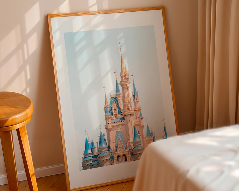 Cinderella Disney Princess Castle, Walt Disney World Magic Kingdom ...