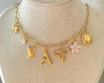 Charm Necklaces - Etsy UK