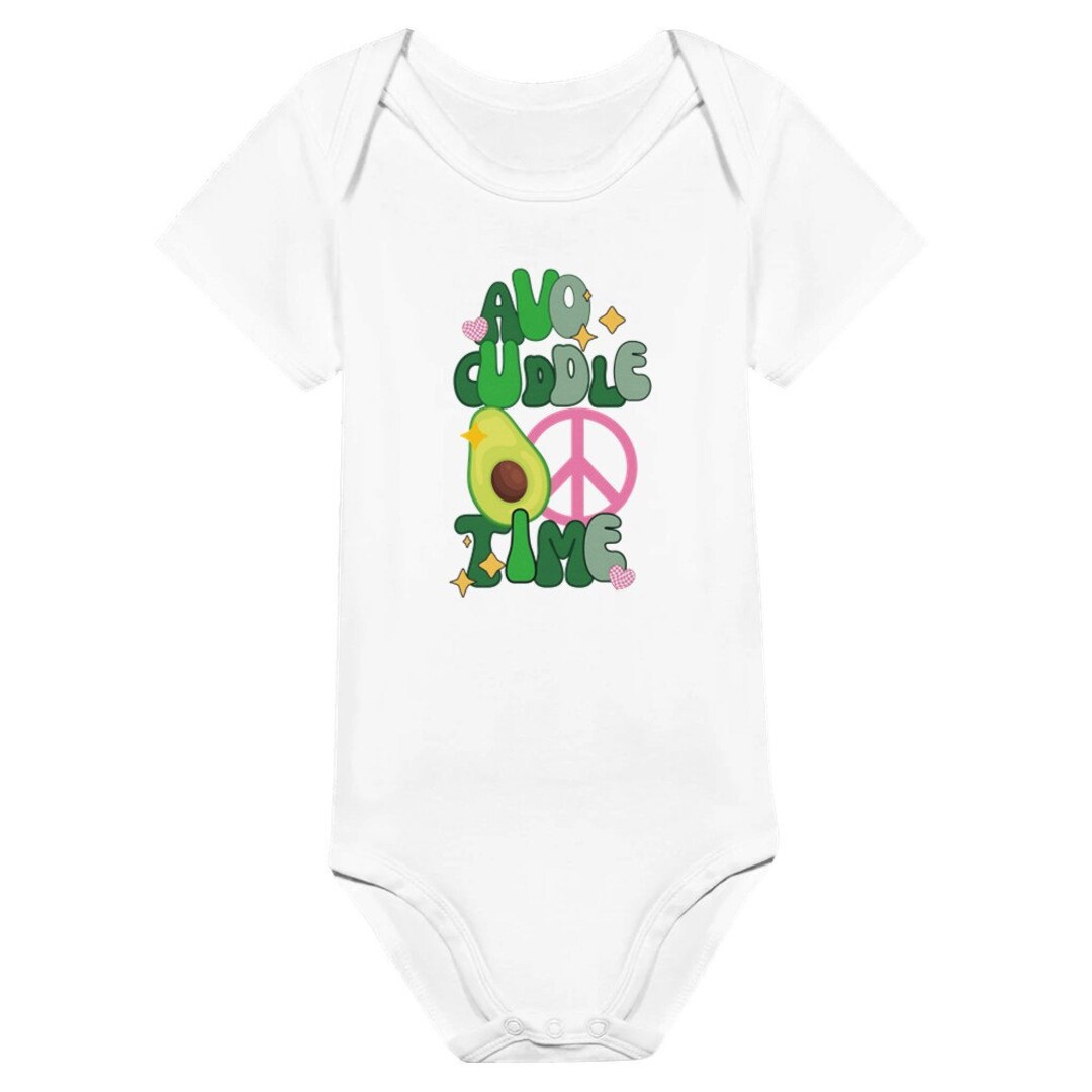 Avocuddle Time, Avocado Onesie, Avocado Themed Birthday, Kids Clothes ...