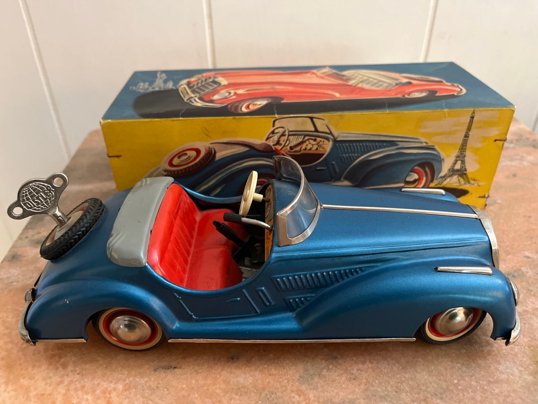 Distler 1940s B2727 Mercedes 300convertible Windup Car With Key - Etsy