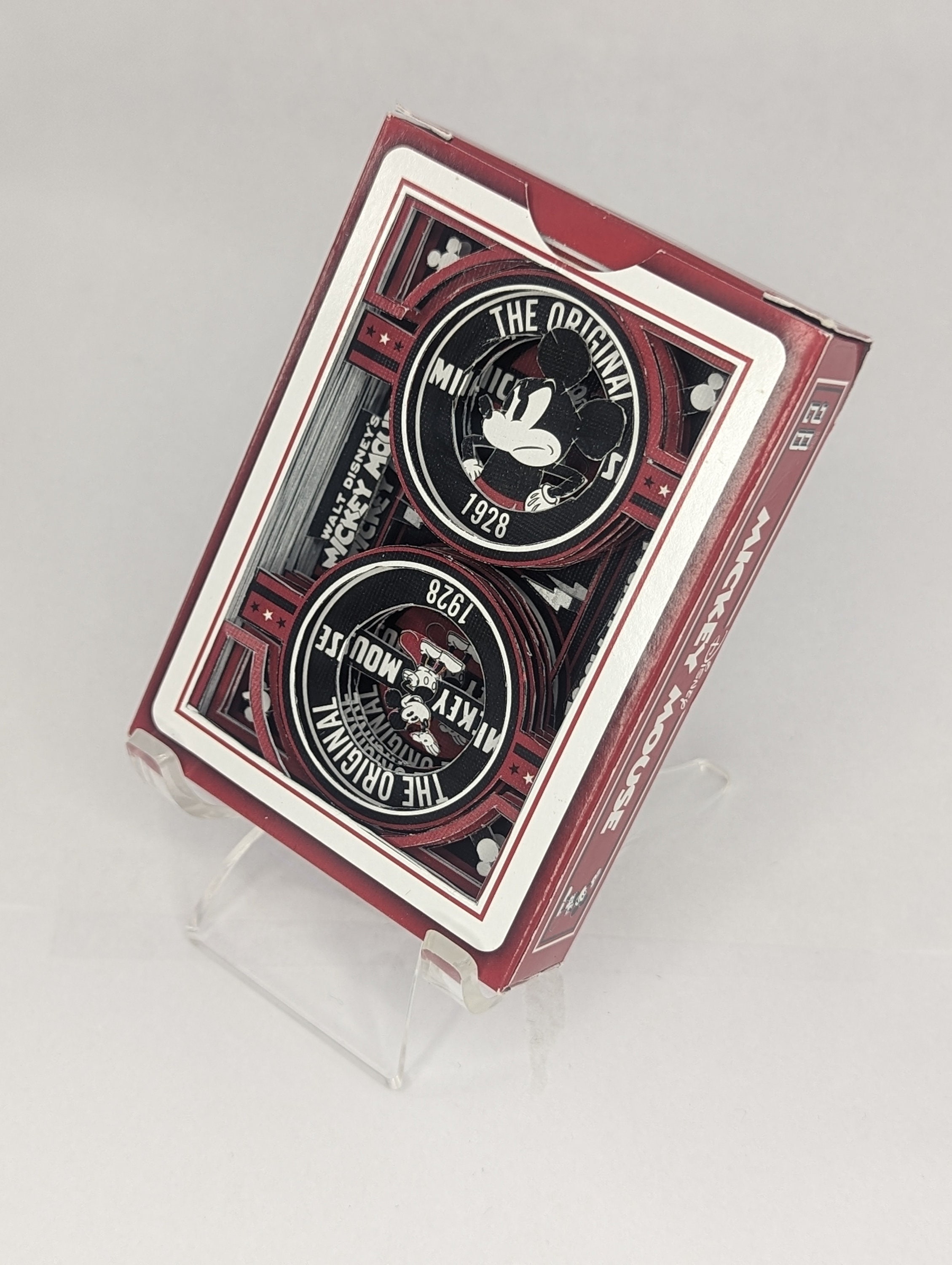 Classic Mickey Playing Card Deck Cut - Etsy