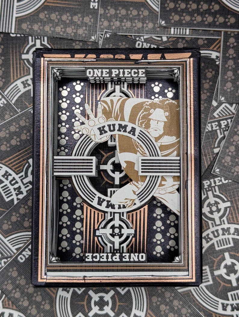 7 Warlords Bartholomew Kuma Playing Card Sculpture - Etsy