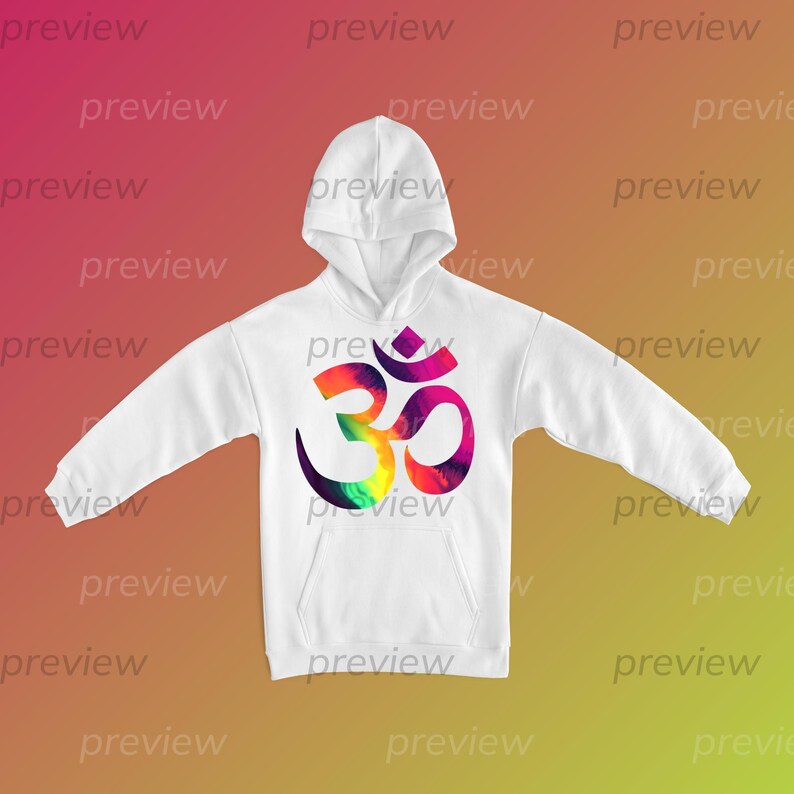 Colorful Om Clipart Instant Download Sublimation Design for Creative ...