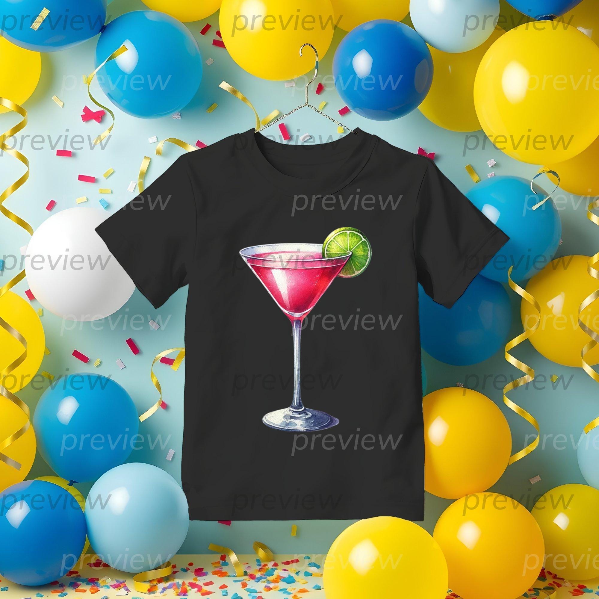 Cosmopolitan Cocktail Clipart Instant Download PNG Fun Digital Art for ...