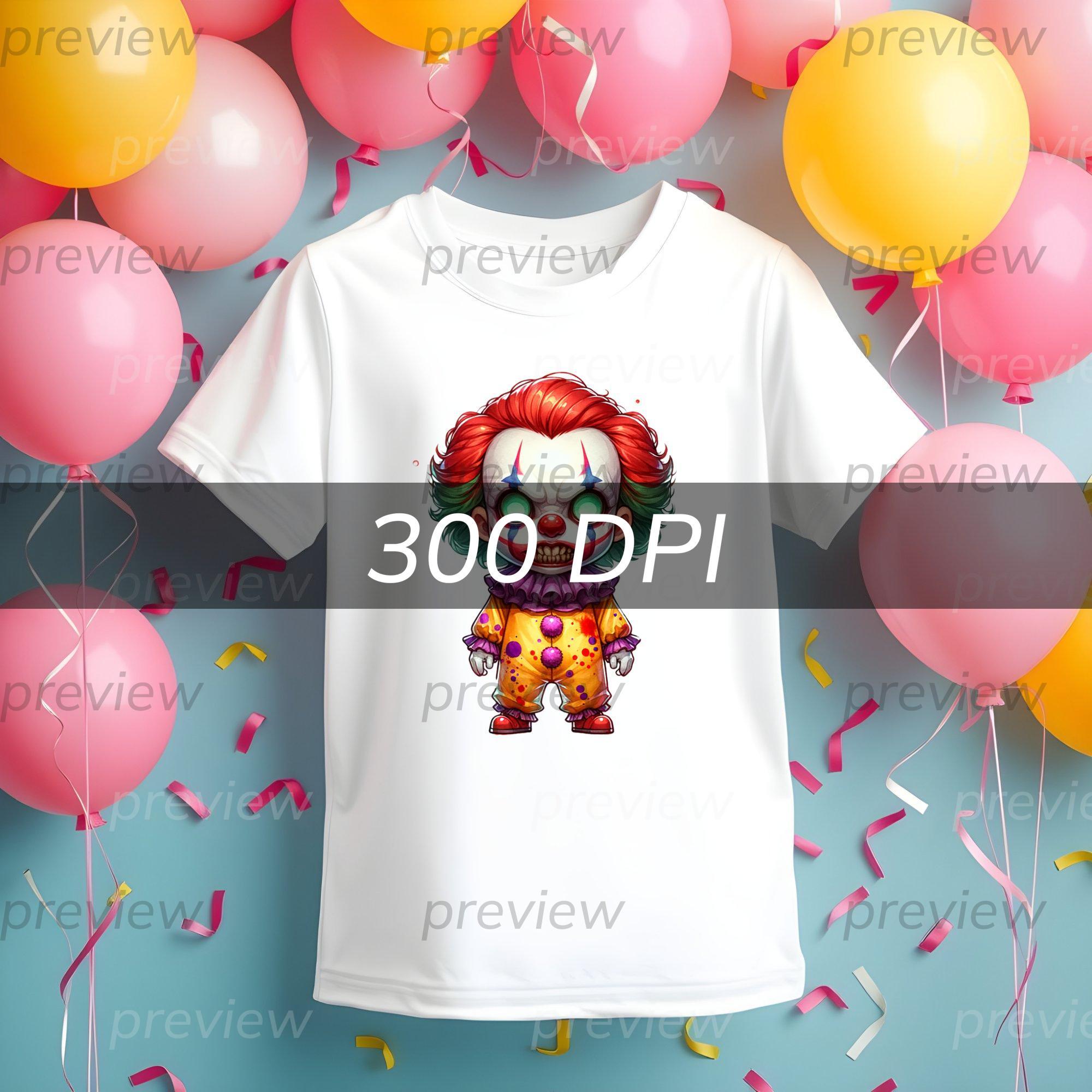 Chibi Evil Clown Clipart, Printable Digital Art (instant Download) - Etsy