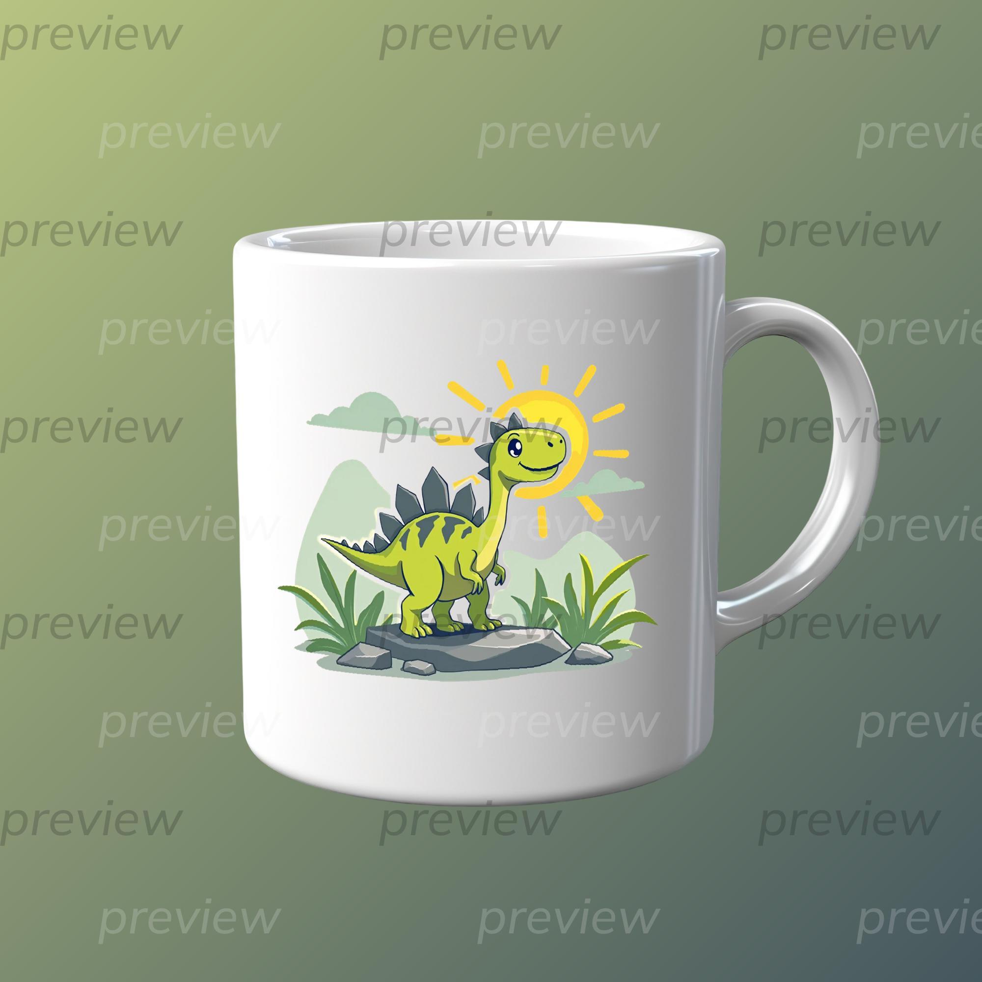 Cute Dinosaur Clipart Instant Download for Sublimation Design - Fun and ...