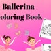 Instant Download ballerina Coloring Printable Pdf coloring Book Pages ...