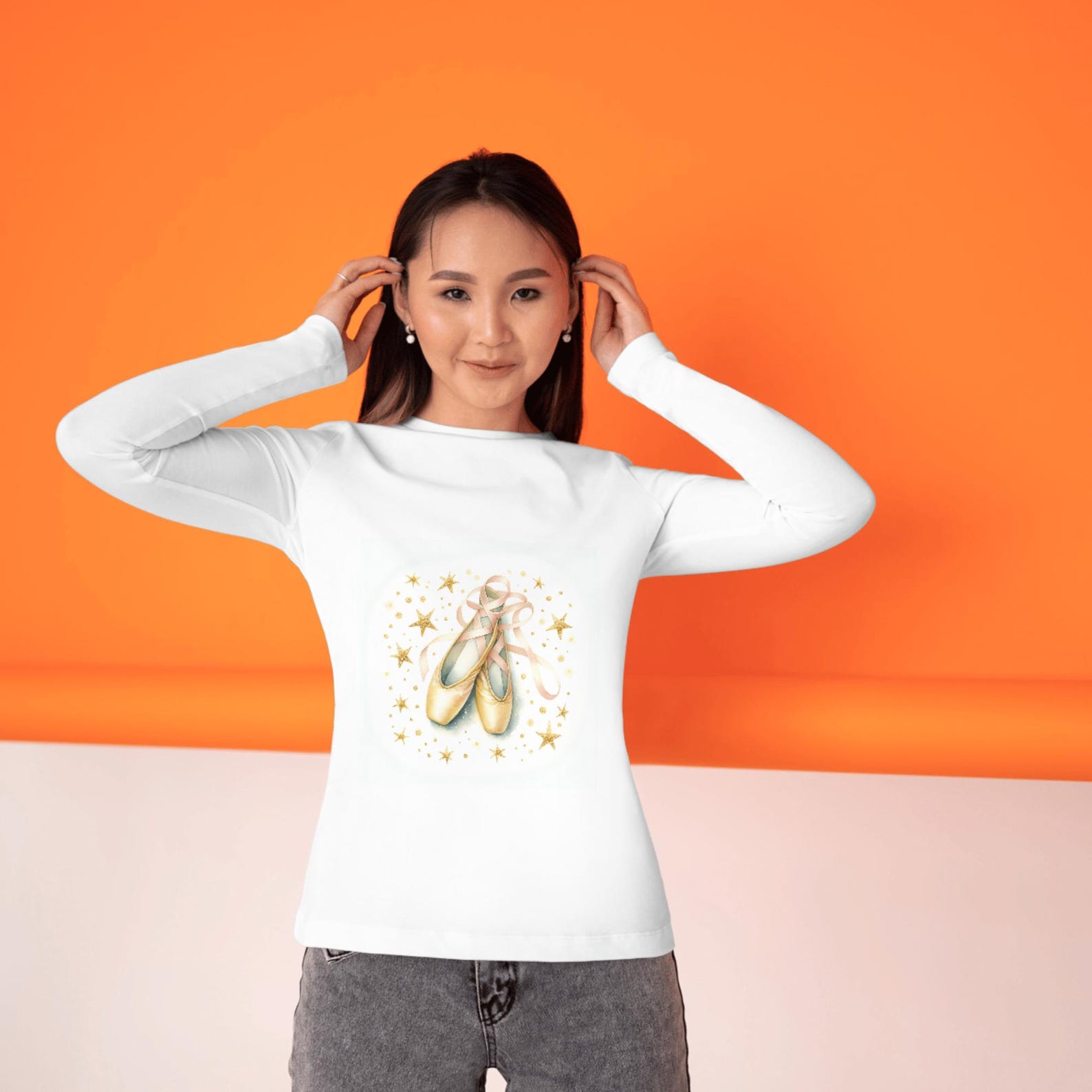 Watercolor Yellow Carousel Clipart, Whimsical Ballerina Carousel ...