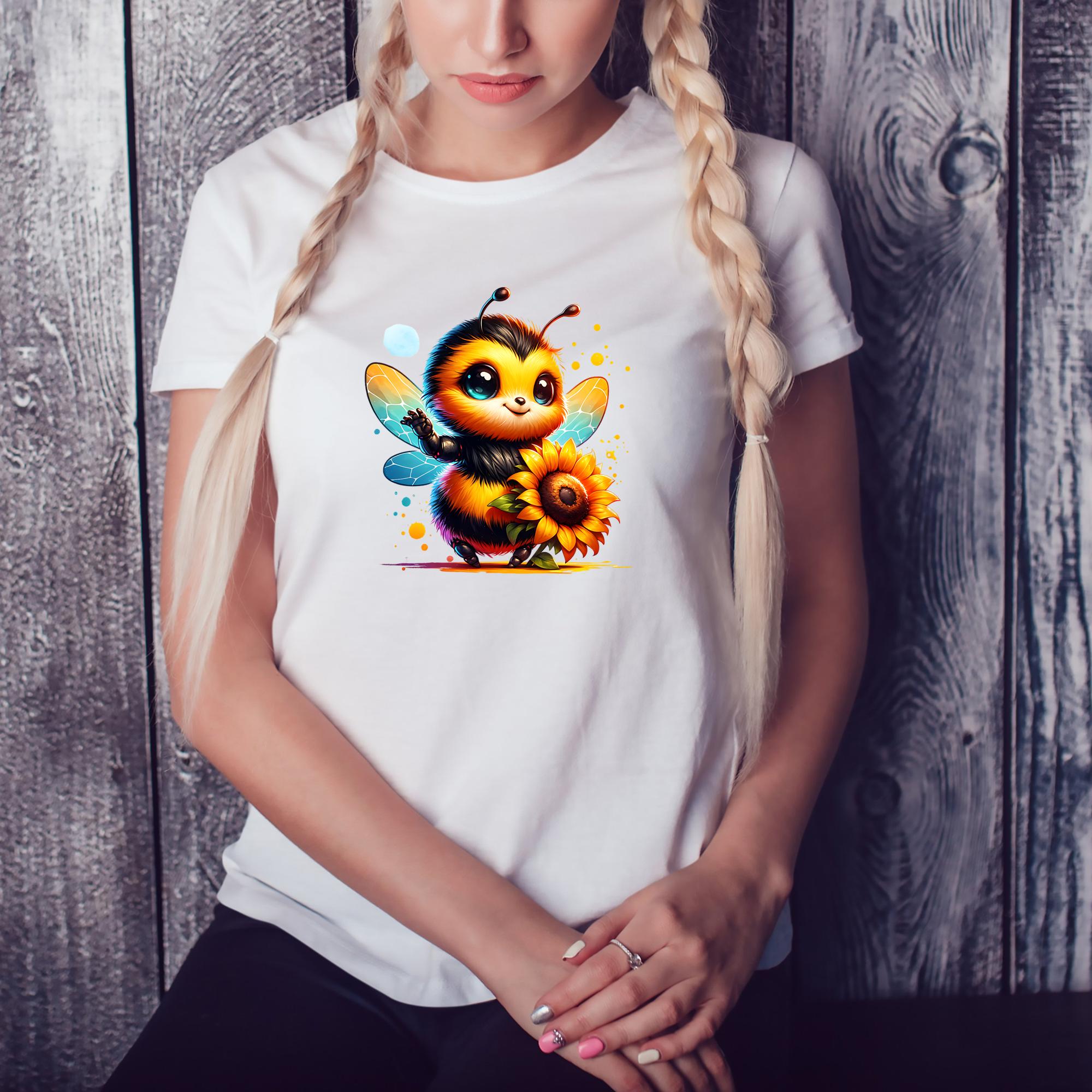 Cute Bumble Bees Clipart Bundle, Watercolor Honey Bee PNG (digital ...