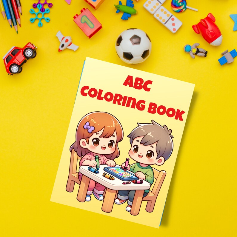 Abc Coloring Book Printable Alphabet Coloring Printable Diy Alphabet ...