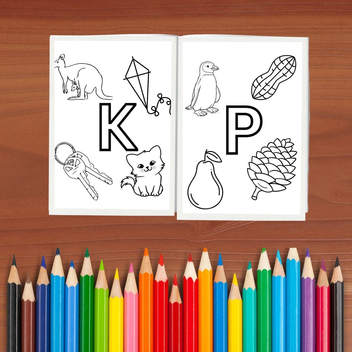 Abc Coloring Book Printable Alphabet Coloring Printable Diy Alphabet ...
