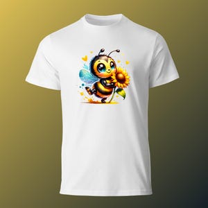 Cute Bumble Bees Clipart Bundle, Watercolor Honey Bee PNG (digital ...