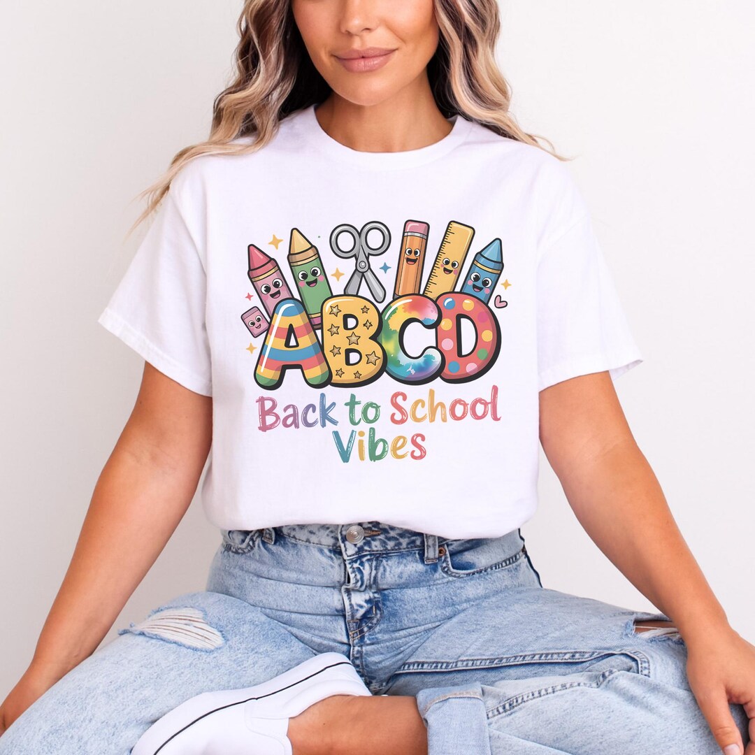 Back to School PNG | Cute ABCD Kids Classroom Design | Colorful Teacher ...