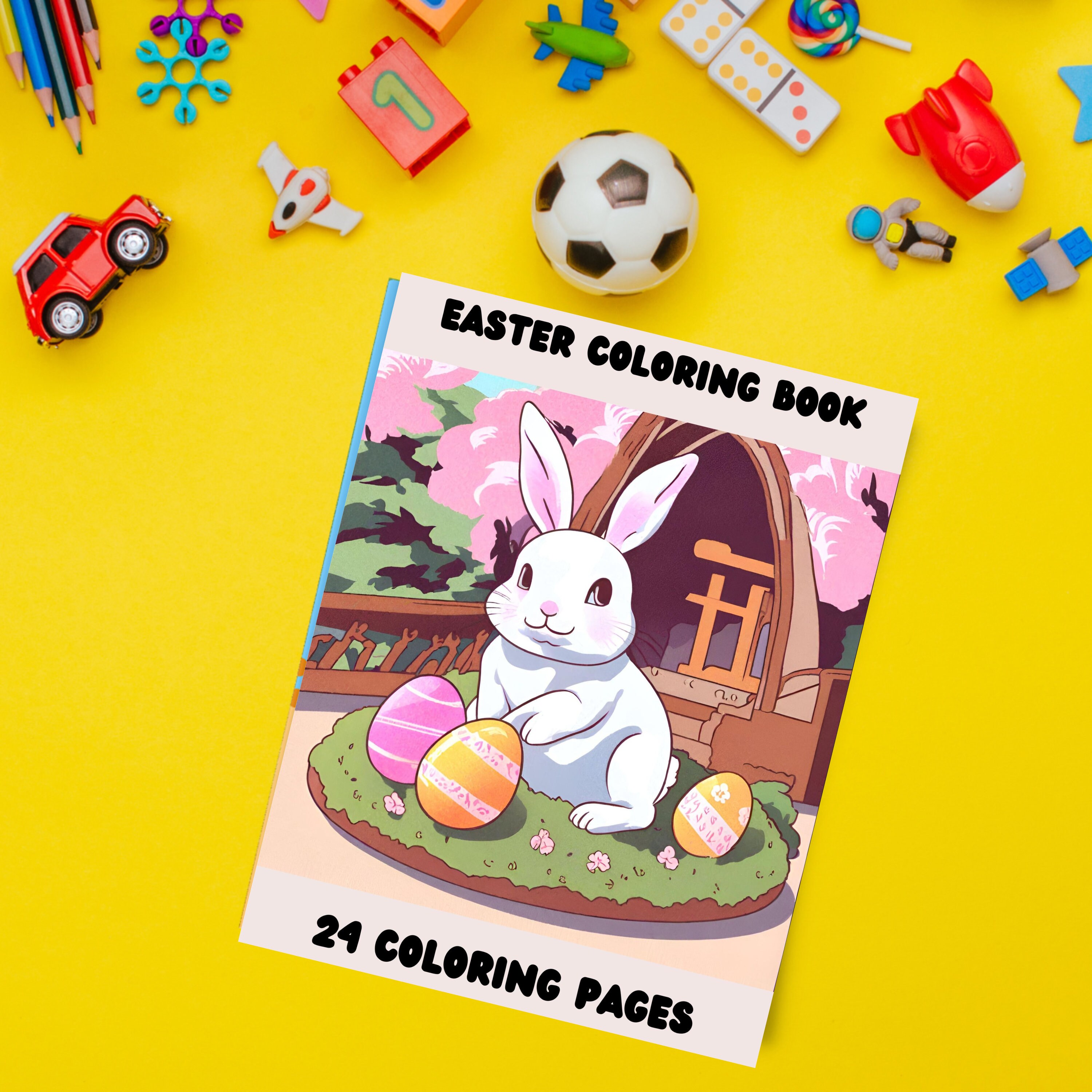Printable Easter Coloring Pages, Instant Download for Quick Easter Fun ...