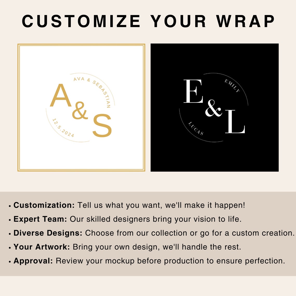 Initials Dance Floor Wrap Wedding Dance Floor Wrap Bride Groom Wedding ...