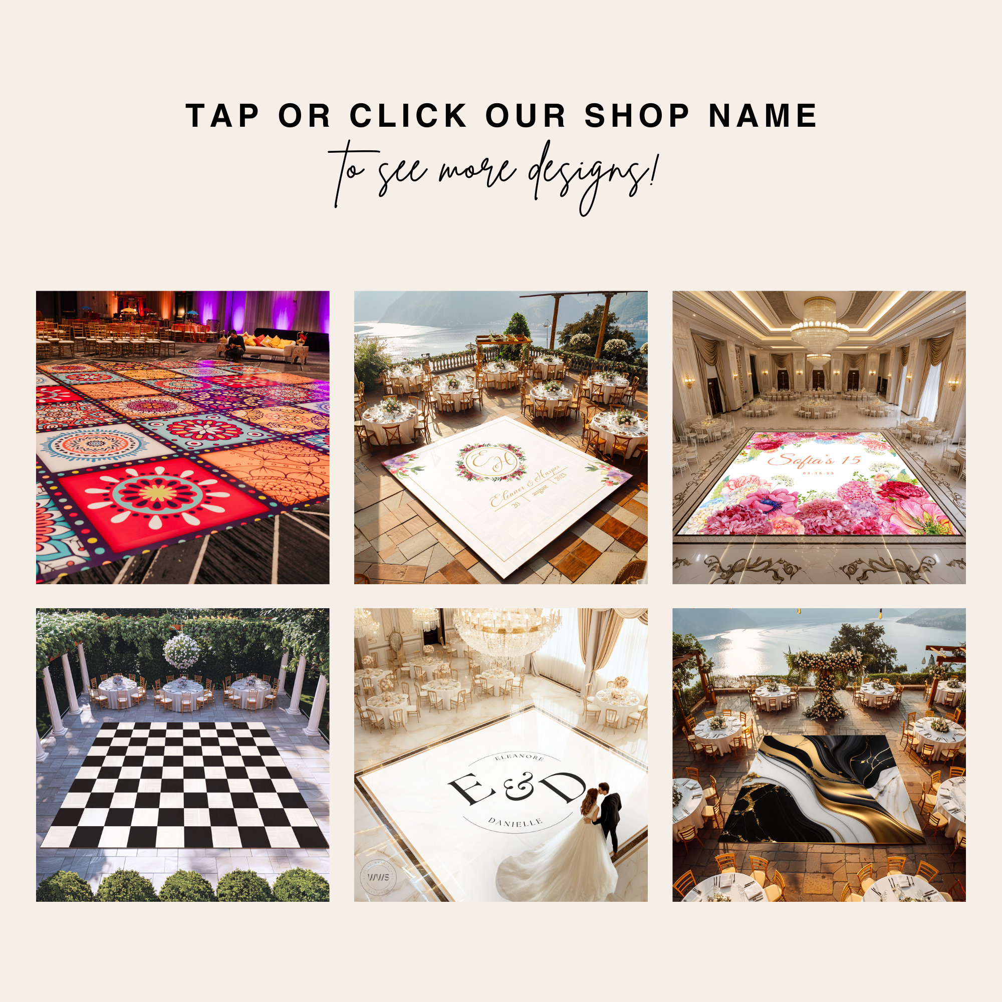 Premium White Gloss Vinyl Floor Wrap | Wedding Dance Floor | Event ...