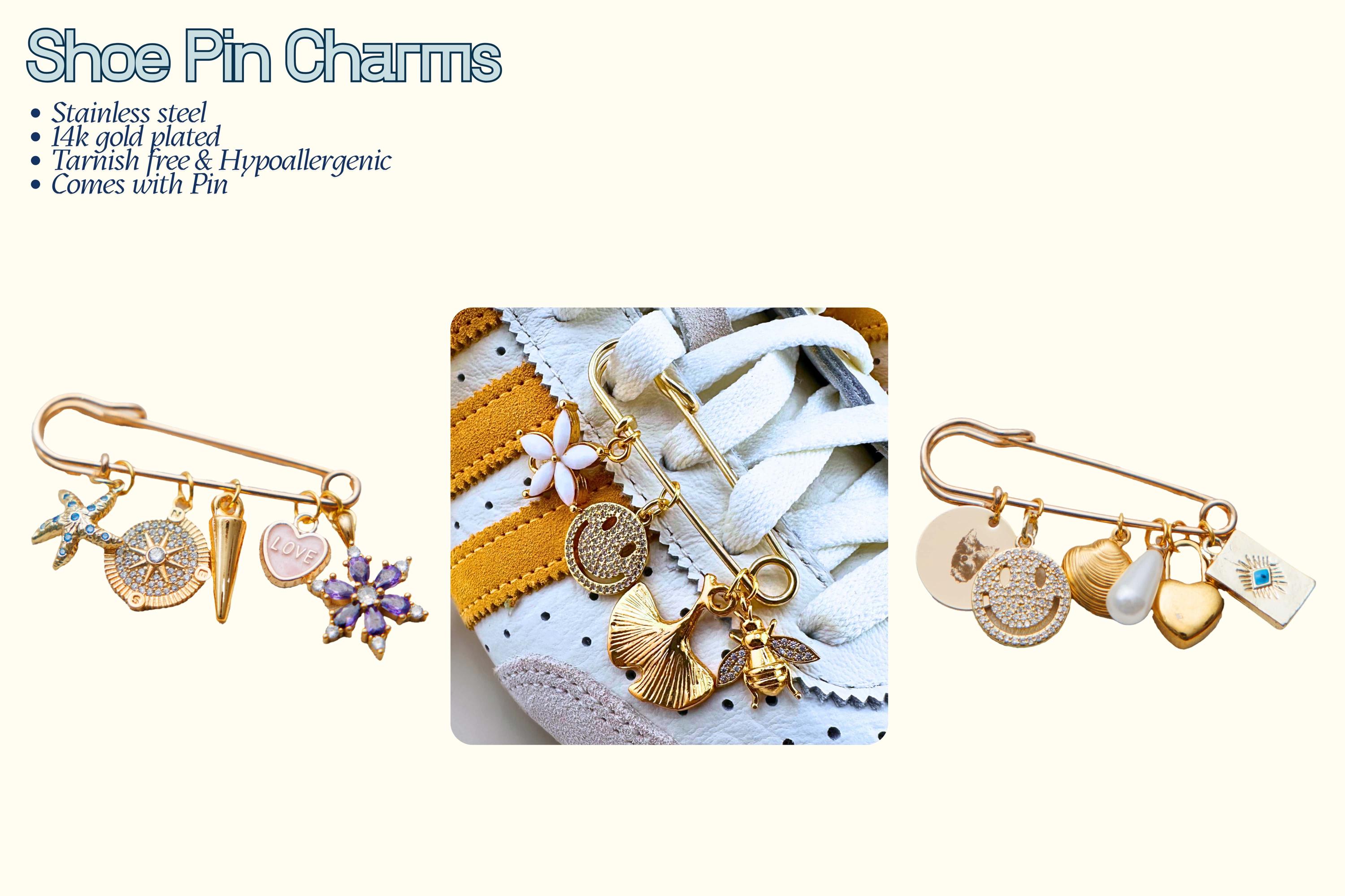 Sneakers Charm Pin Personalized Shoe Charm for Sneaker Shoelace Charm ...
