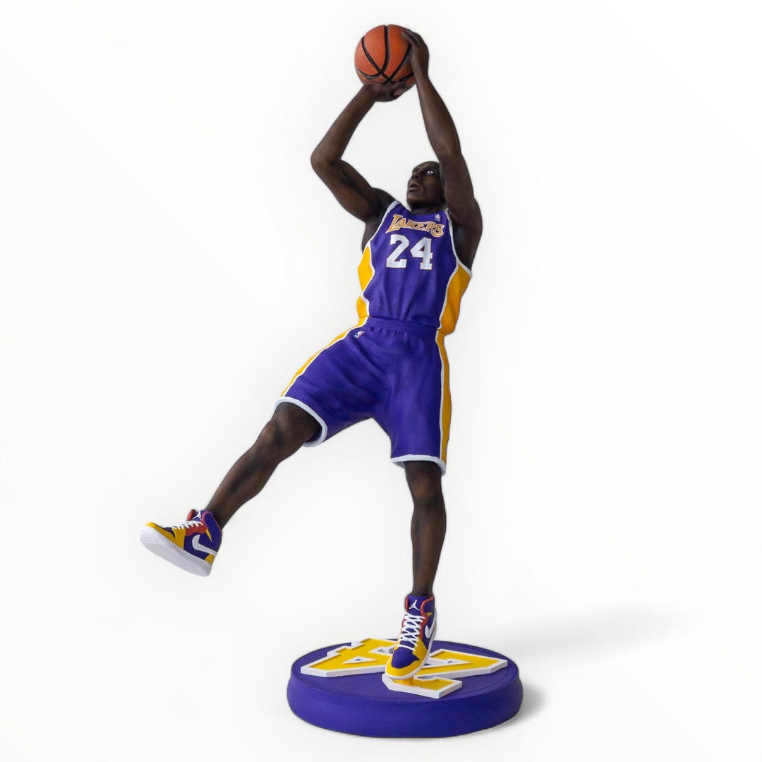 Kobe Bryant Black Mamba Figure: LA Lakers NBA Statue - Etsy