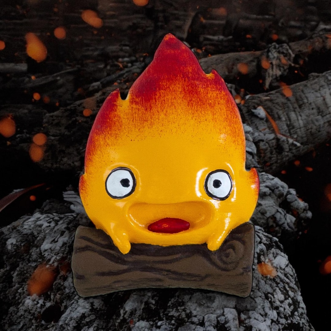 Spirited Away Calcifer Magnet Calcifer Howl's Moving Castle Calcifer ...