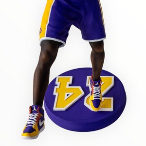 Kobe Bryant Black Mamba Figure: LA Lakers NBA Statue - Etsy