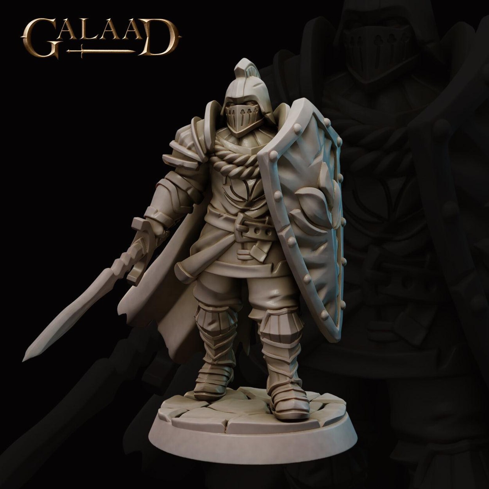 Miniaturas de Escort the Queen / Resina impresa en 3D DnD TTRPG ...