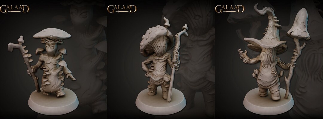 Myconid Miniatures Succubi, Myconids and Kobold Fantasy Miniature ...