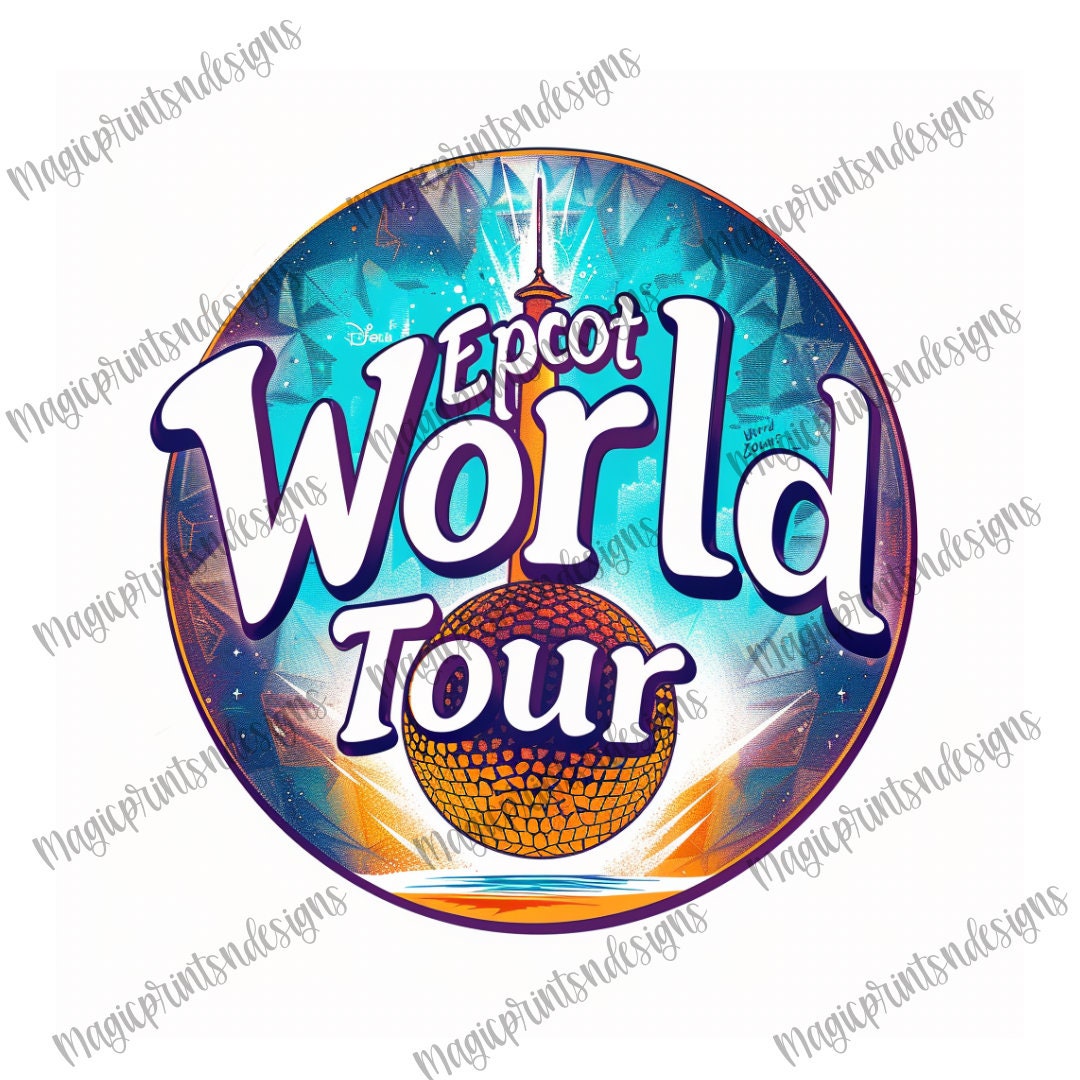 Epcot World Tour SVG Epcot Drink Around the World SVG, Family Vacation ...