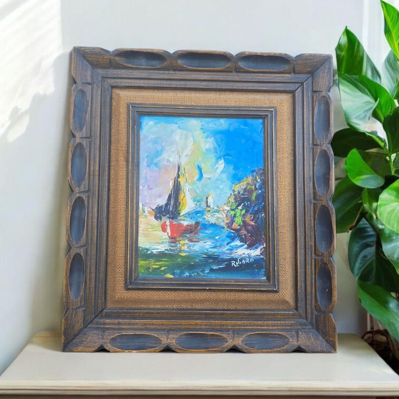 Oil Painting Signed - Etsy