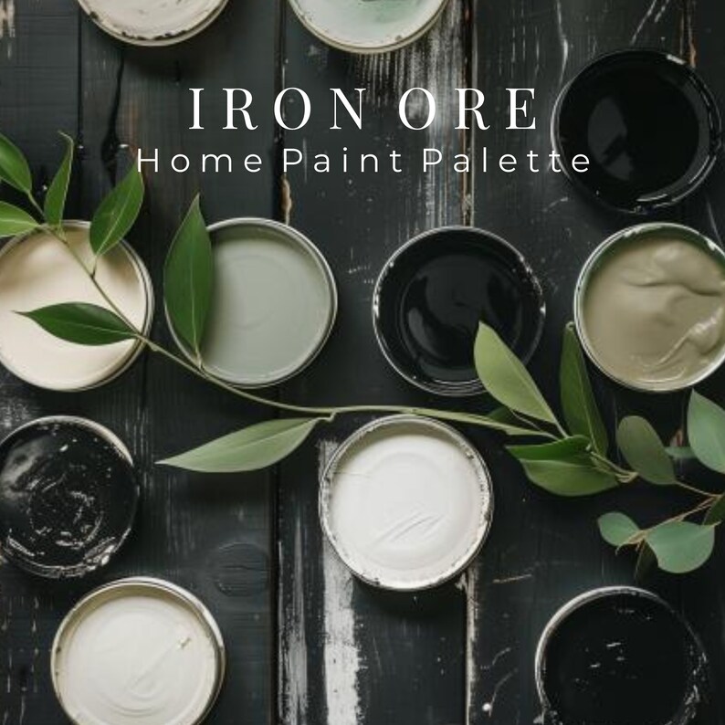 Iron Ore Sherwin-williams Color Palette Guide digital Download - Etsy ...