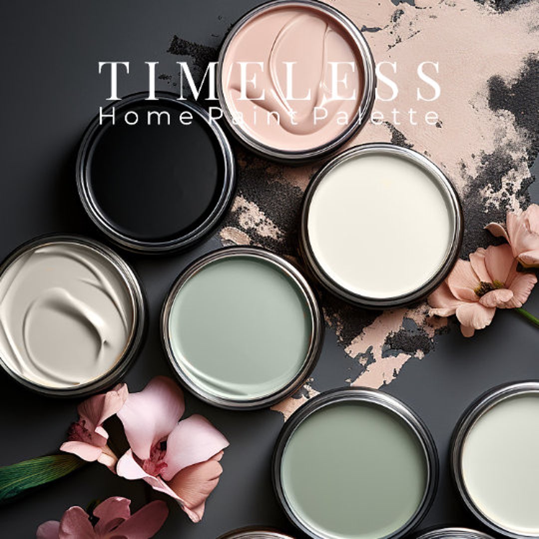 Sherwin-williams Timeless Home Paint Color Palette Guide digital ...