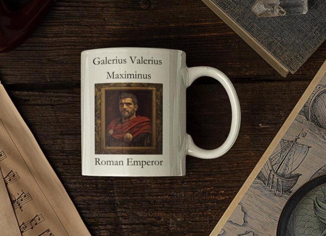 Emperor Galerius Vintage Portrait Ceramic Coffee Mug - Ancient Rome ...