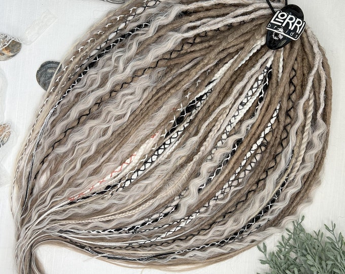 Boho Dreadlocks Braids, Soft Dreads / Scandinavian / Synthetic ...