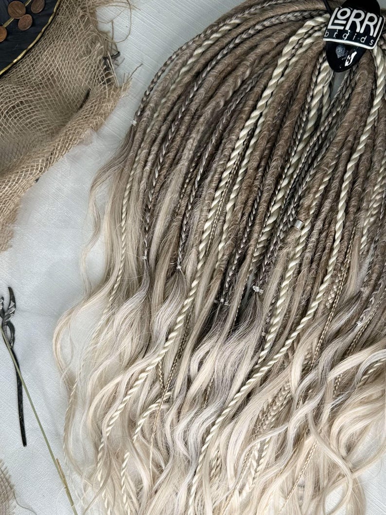 Dreadlocks Textured Dreads Braids Soft Dreads Scandinavian Crochet ...