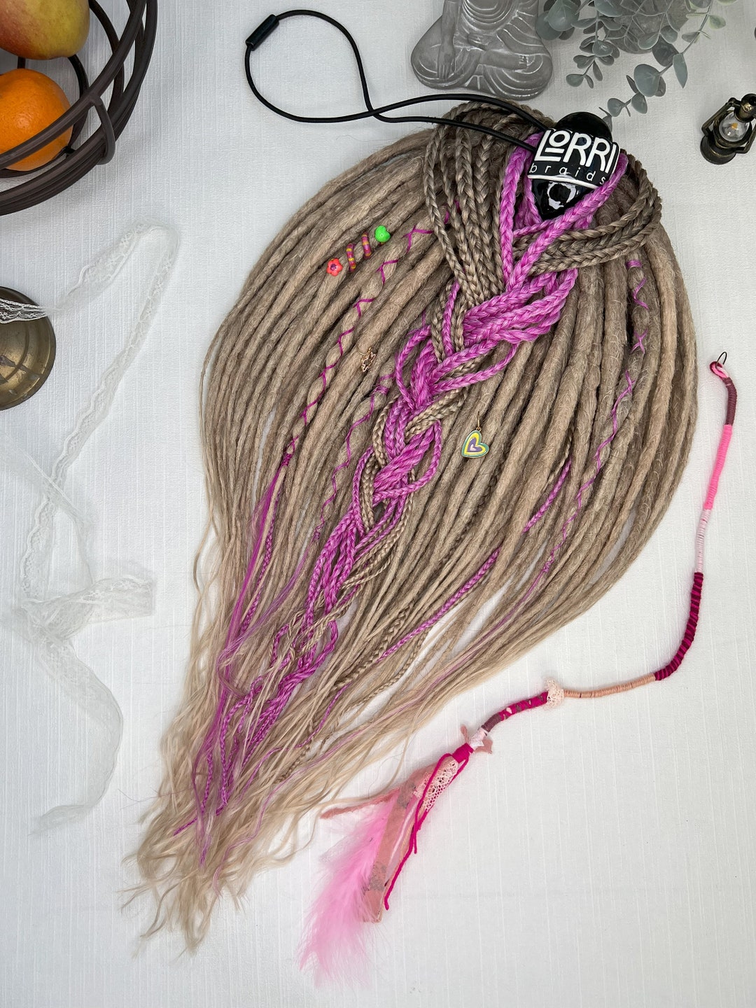 Dreads Mix Soft Dreadlocks Textured Scadinavian Dreads and Braids ...