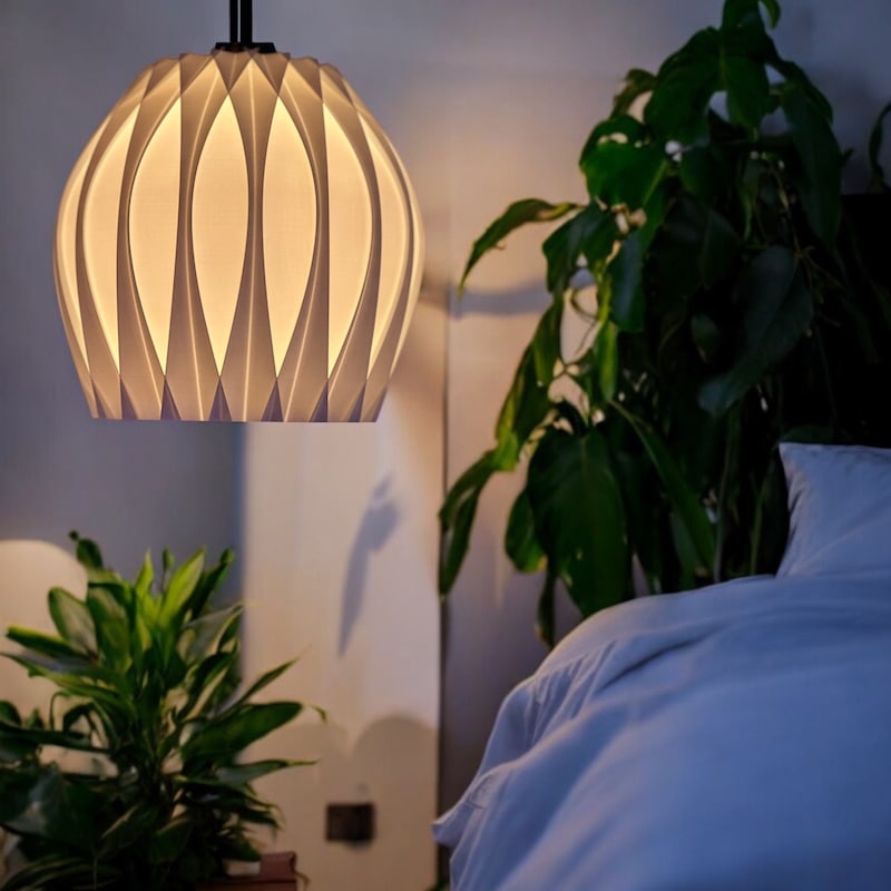 Plastic Pendant Lamp - Etsy