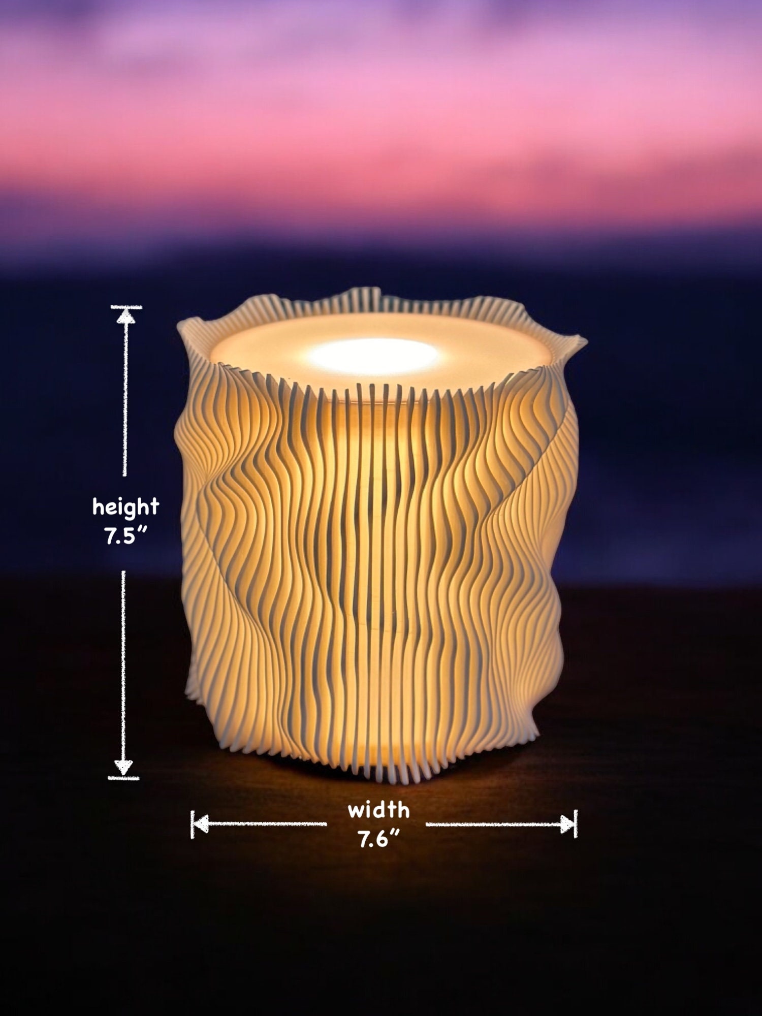 MISO Custom Table Lamp With Dimming Warm Edison Bulb Modlamp, Desk Lamp ...