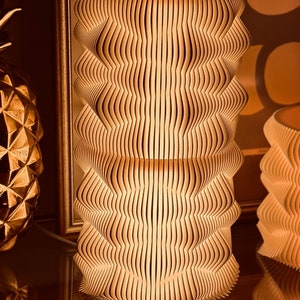 Sci-fi Wasabi Custom Table Lamp With Dimming Warm Edison Bulb Modlamp ...