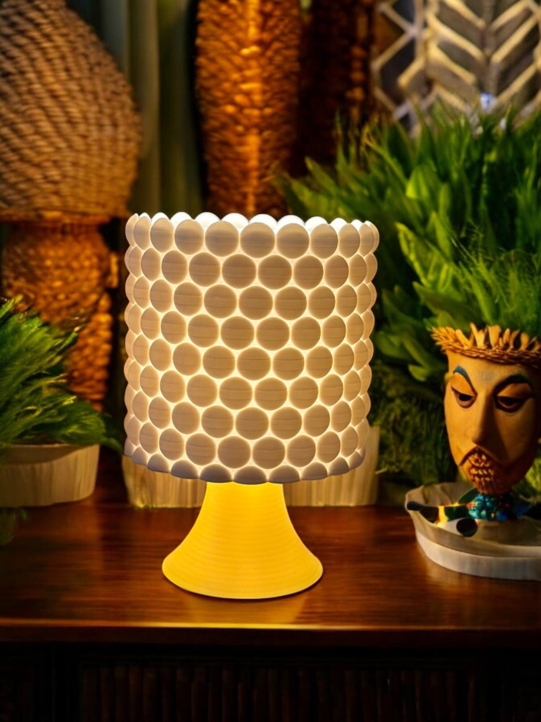 Lollipop Table Lamp, Colorful Custom Lamp, Bubble Lamp Ball Lamp, 3D ...