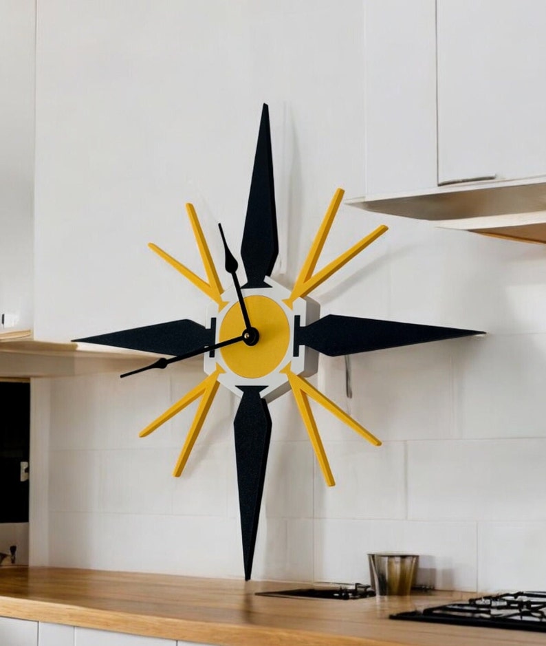 Customizable Modern Wall Clock Modclock, Choose Your Own Theme ...
