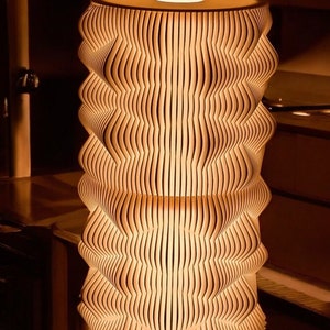 Sci-fi Wasabi Custom Table Lamp With Dimming Warm Edison Bulb Modlamp ...
