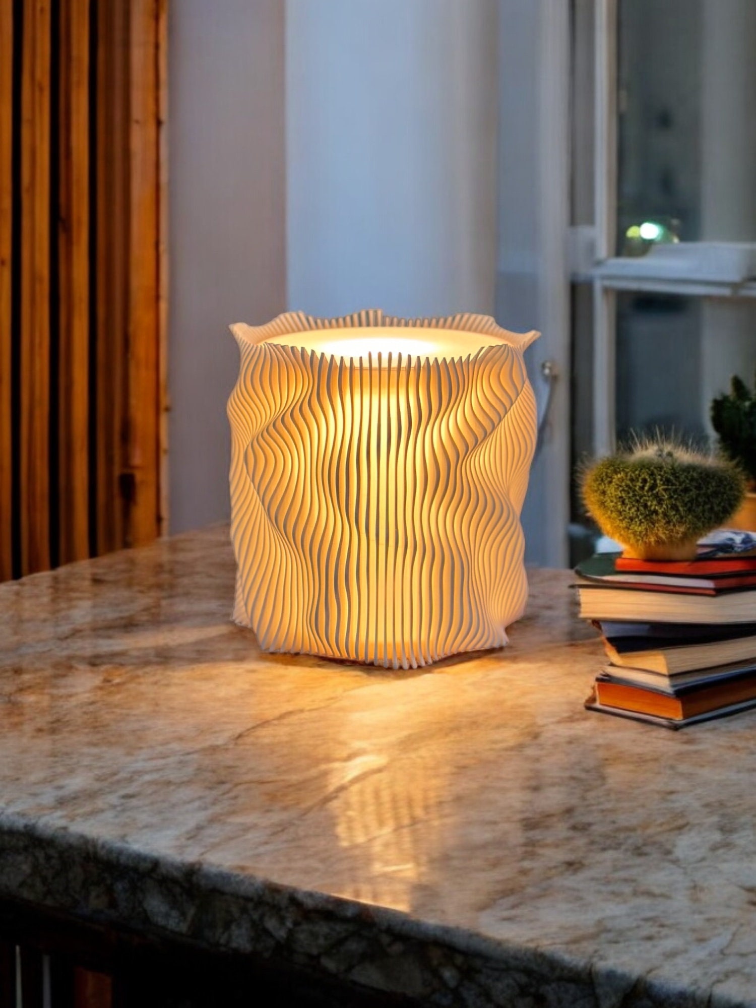 MISO Custom Table Lamp With Dimming Warm Edison Bulb Modlamp, Desk Lamp ...