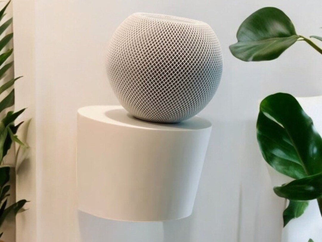 Apple HomePod Mini Wall Mount With Cord Management, HomePod Speaker ...