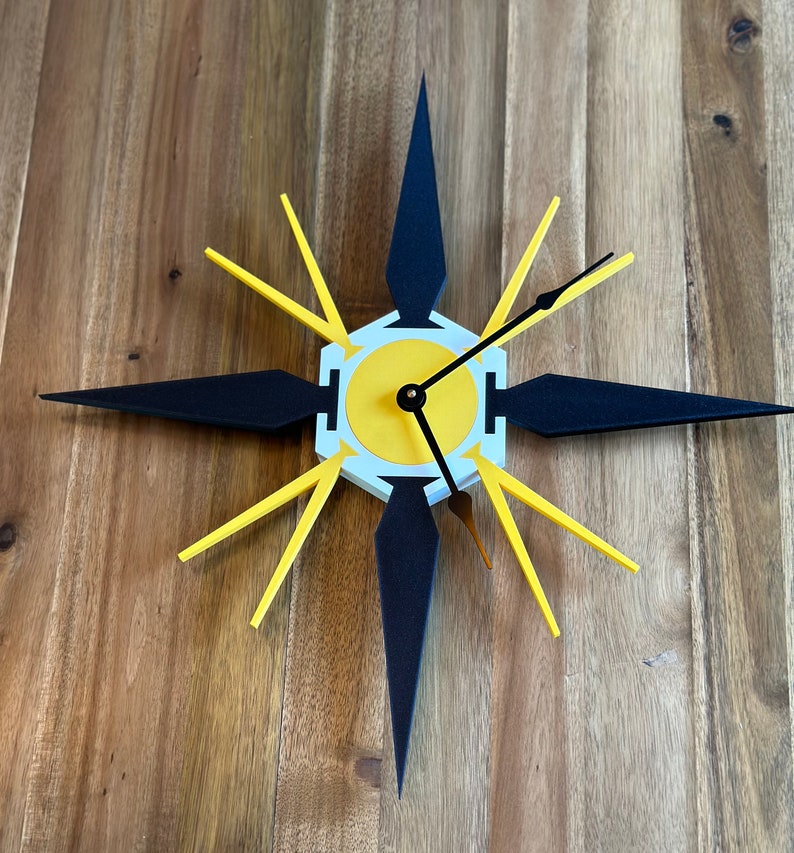 Customizable Modern Wall Clock Modclock, Choose Your Own Theme ...