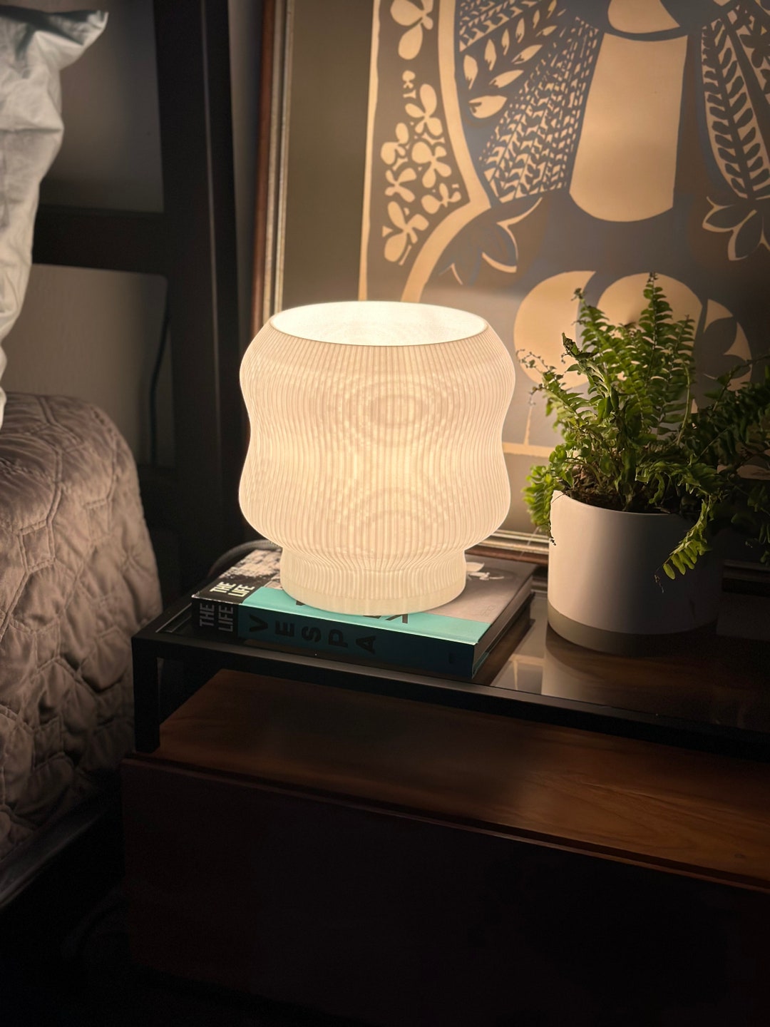 Modlamp Wandering Eye Table Lamp, Desk Lamp or Side Table Lamp, Warm Light Lamp, Nightstand Lamp ...