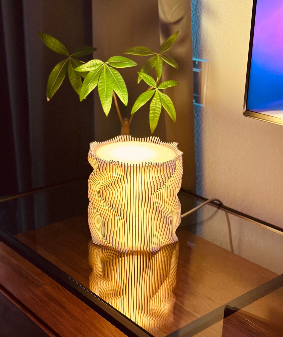 MISO Custom Table Lamp With Dimming Warm Edison Bulb Modlamp, Desk Lamp ...