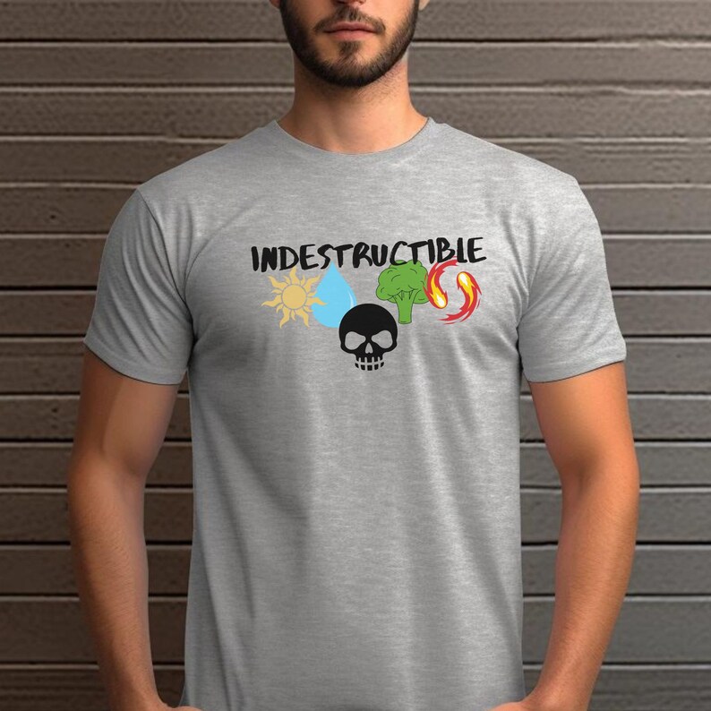 Indestructible Shirt Magic Shirt Gaming Shirt Geek Shirt Game Shirt Funny Guy Shirt T