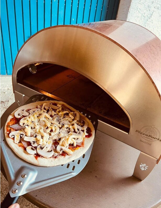Pizza Party Italy Emozione Outdoor Propane, Gas, LPG Pizza Oven Cooker ...